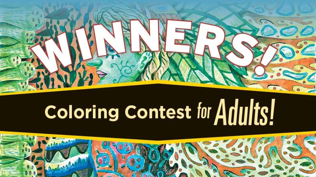 Grown Up Coloring Contest Winners – April 2019 | Alive! News